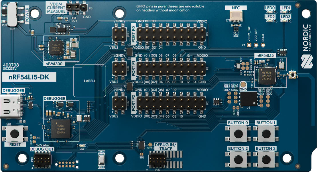nRF54L15 DK - Nordic Semiconductor中文官网